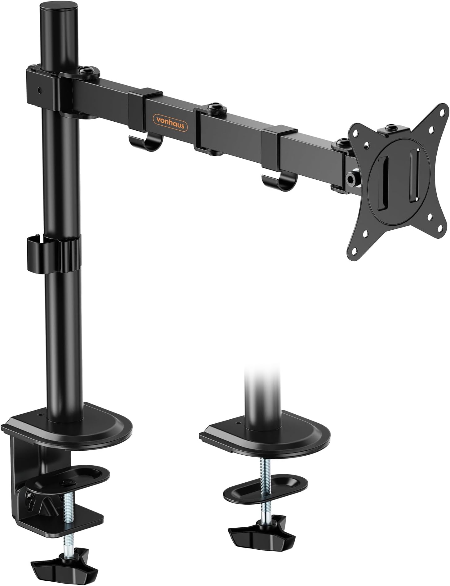 VonHaus Single Monitor Stand for 13-32" Screens, Monitor Mount with ...