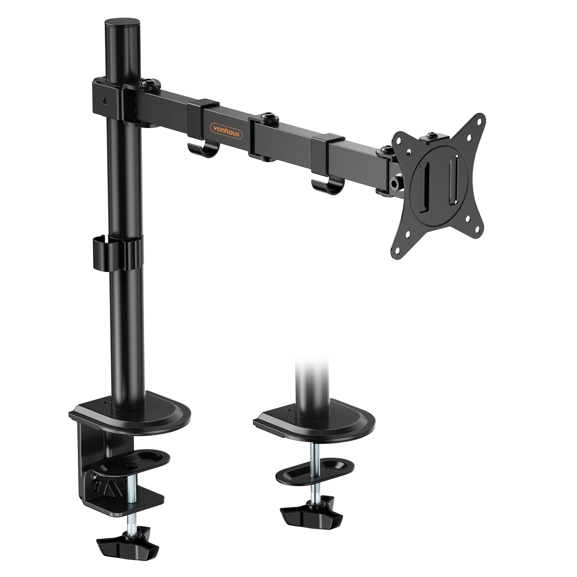 Buy VonHaus Single Monitor Stand for 13-32" Screens, Monitor with Desk ...