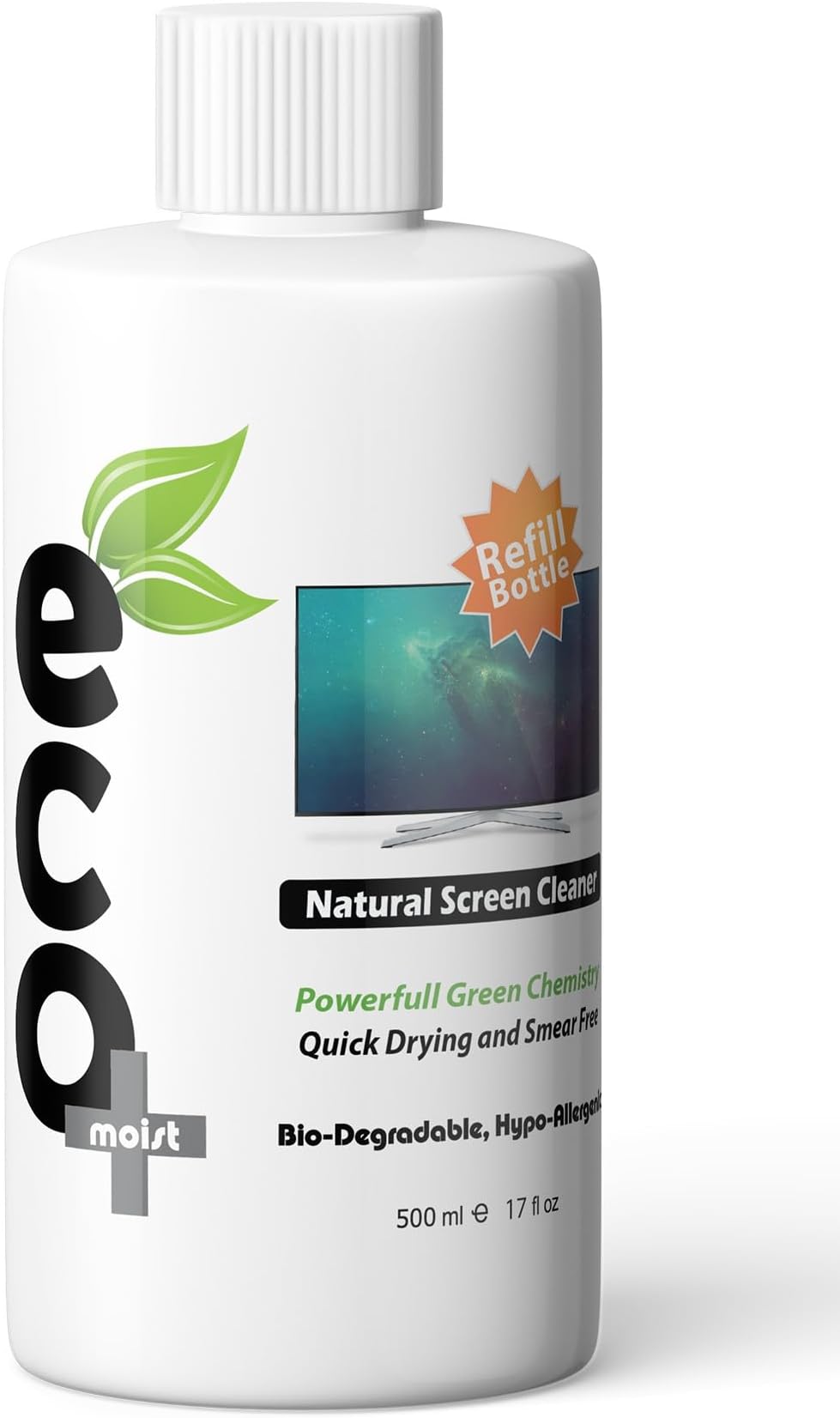 Ecomoist Natural Screen Cleaner Kit 500ml TV LCD LED Computer Tablets ...