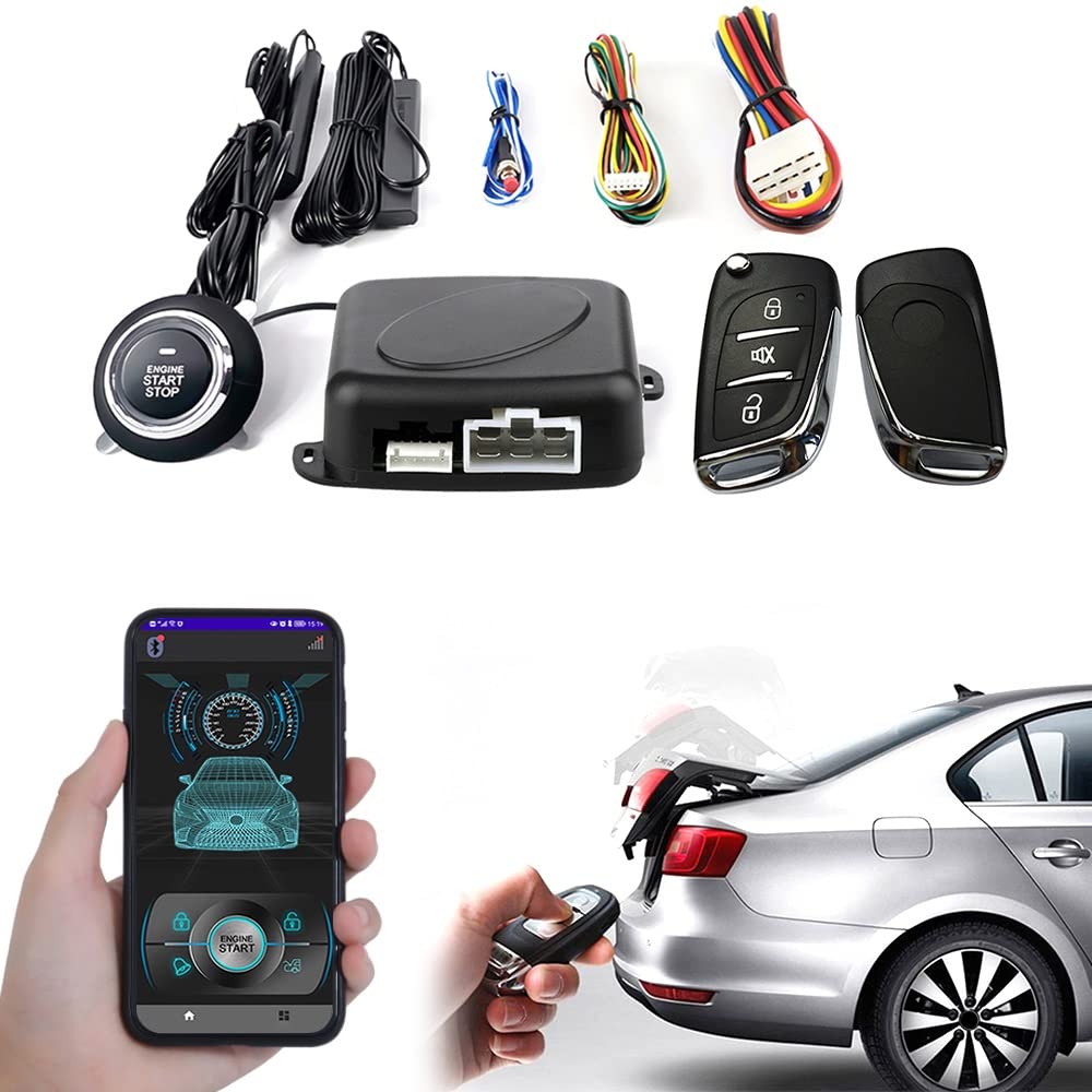 Mr Smart 12v Car Passive Keyless Entry System Pke Engine | Desertcart INDIA