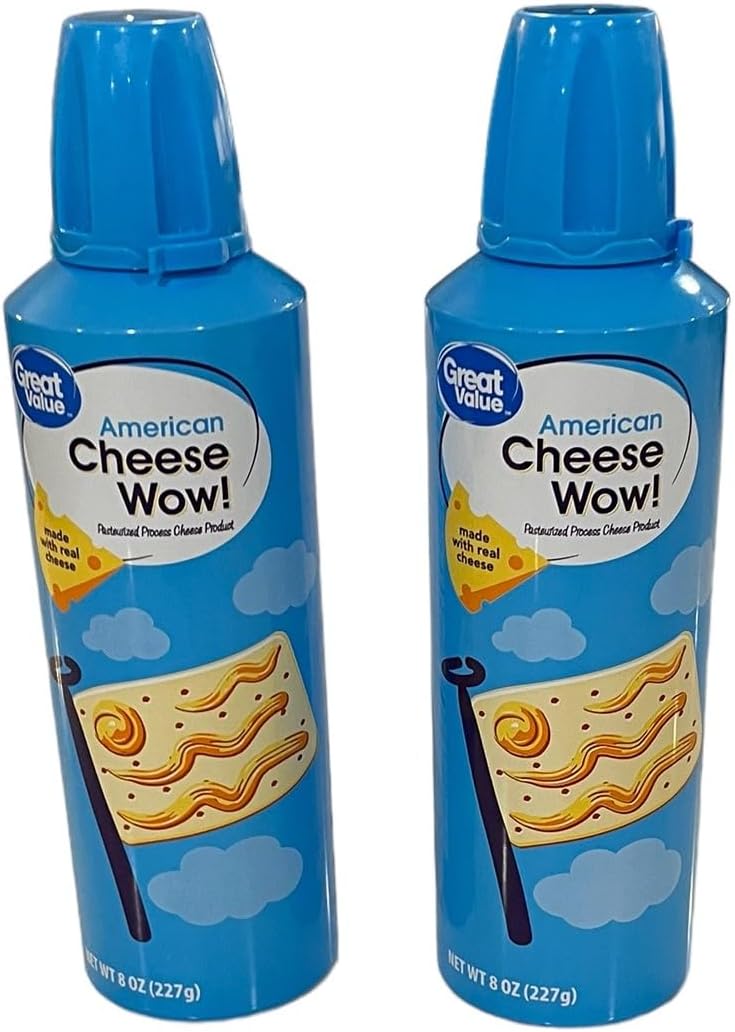 Amazon.com: Easy Cheese Cheddar Cheese Snack, 8 oz