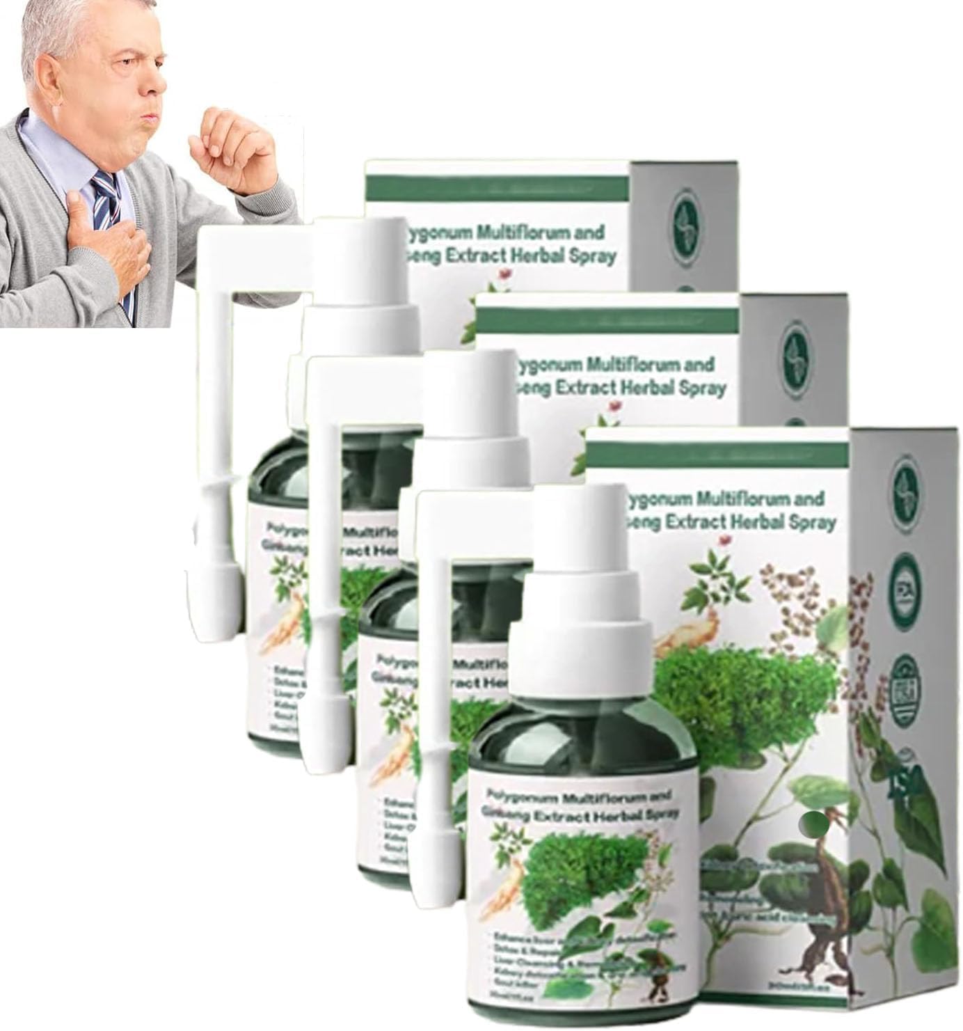 AAFQ Kräuterspray, AAFQ Polygonum Multiflorum und Ginseng-Extrakt ...