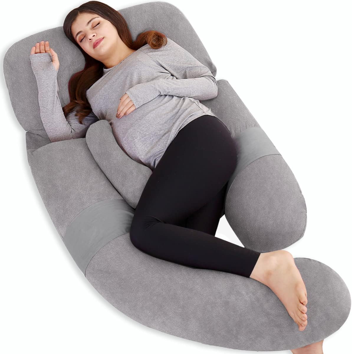 Chilling Home Coussin de grossesse pour femme enceinte, coussin de ...
