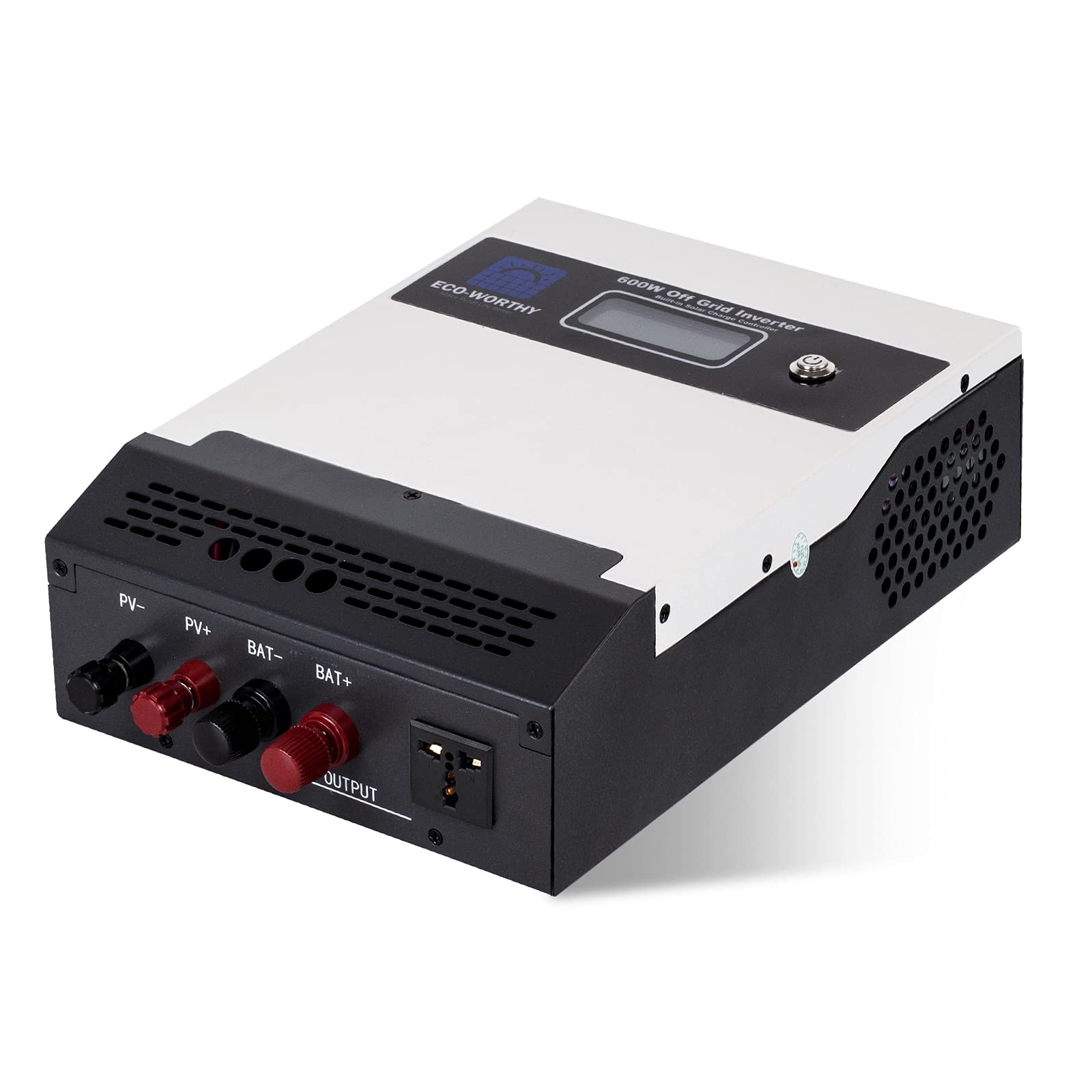 Buy ECO-WORTHY 600W12V Solar Inverter Charger DC12V-AC220V Pure Sine ...