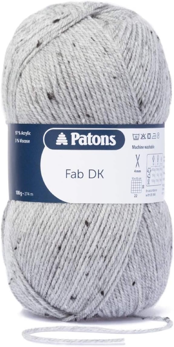 Patons Fab DK Kitting/Crochet Yarn Double Knitting Wool 100g Balls and ...