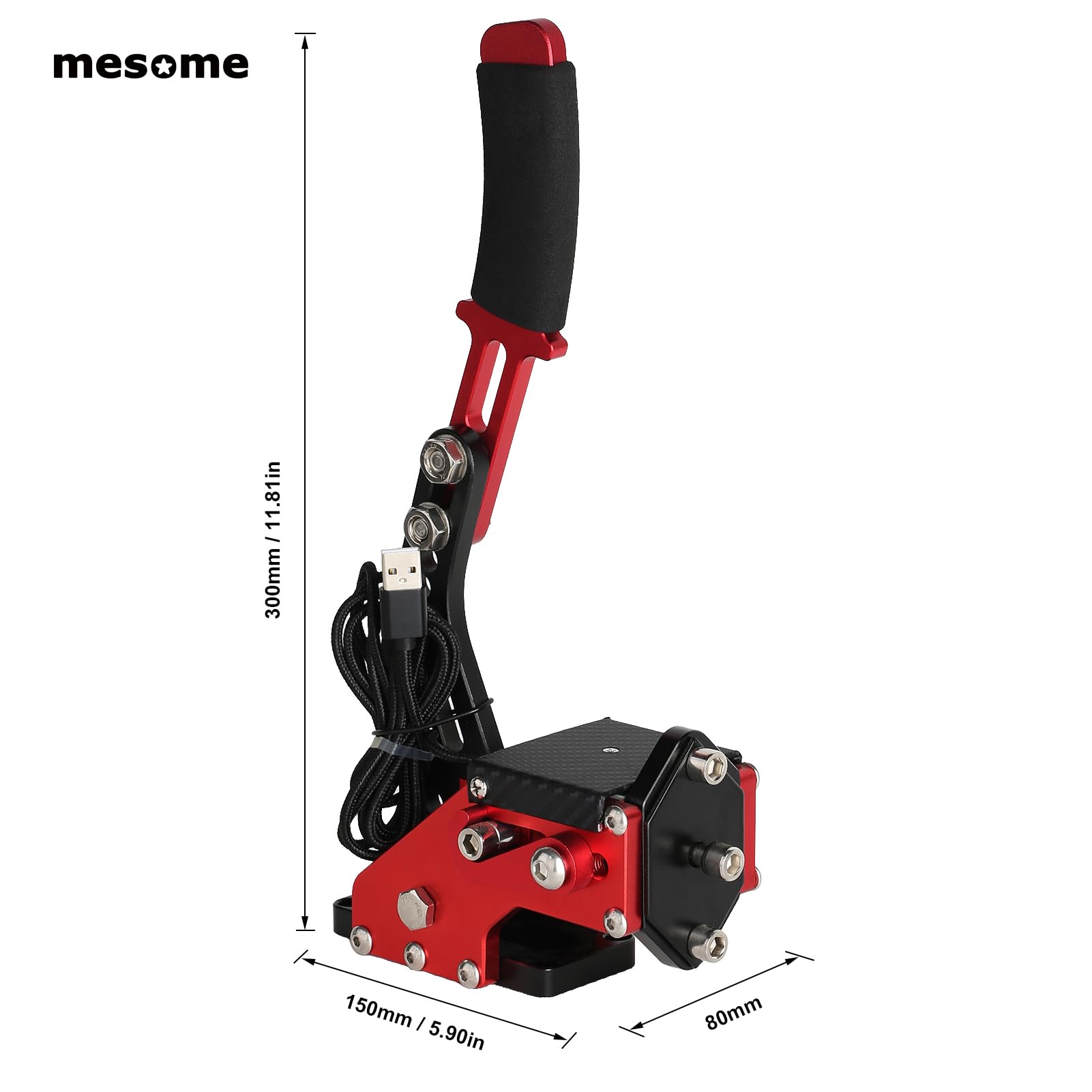 mesome 64 Bit USB PC Handbrake, Sim Handbrake Compatible with LG G27 ...