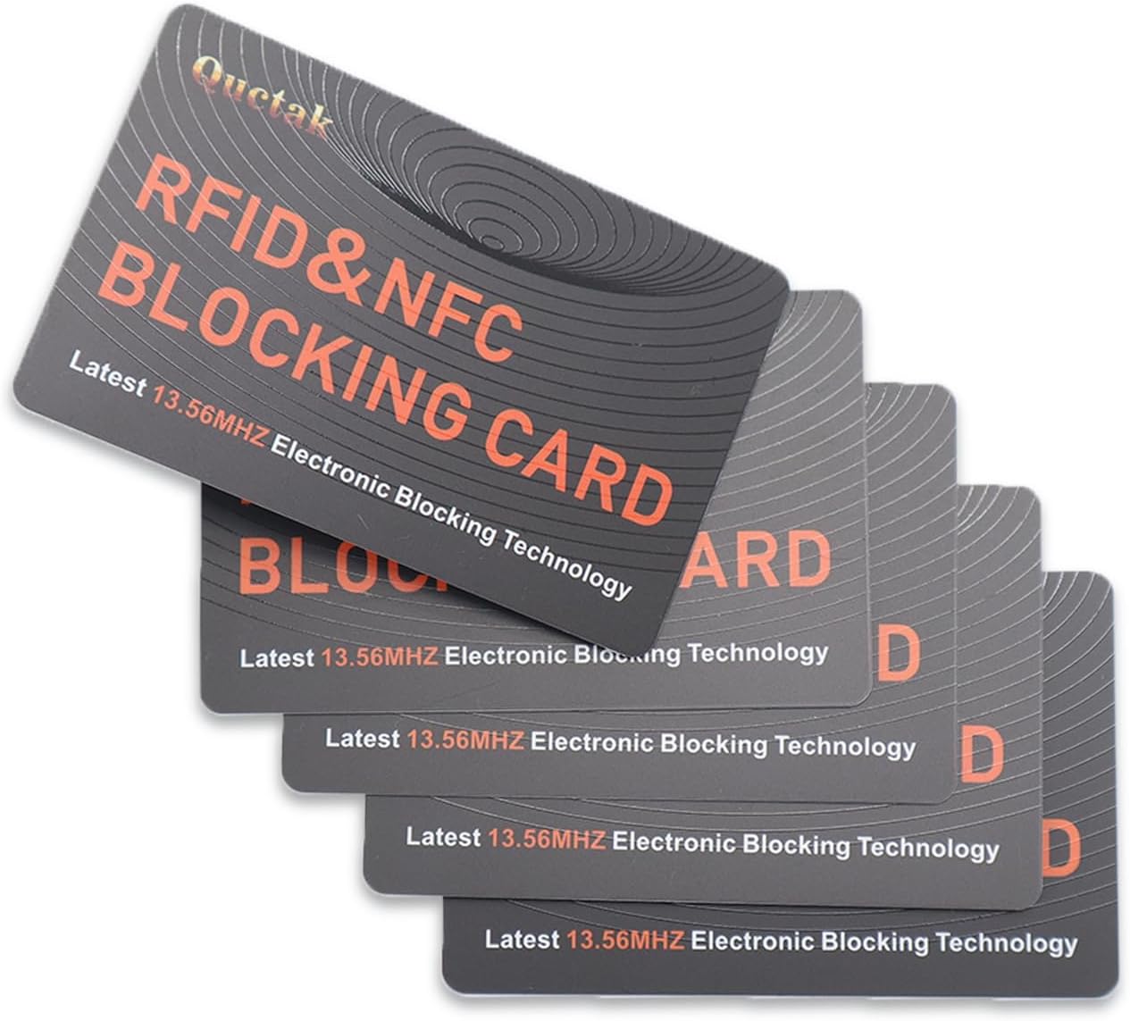 Amazon.com: TICONN RFID Blocking Cards - 4 Pack, Premium Contactless ...