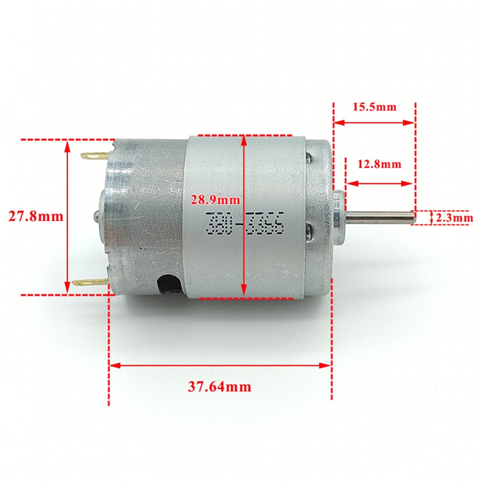 Snapklik.com : RS-380SH-3366 Mini 380 Motor DC 6V-12V 17500RPM High ...