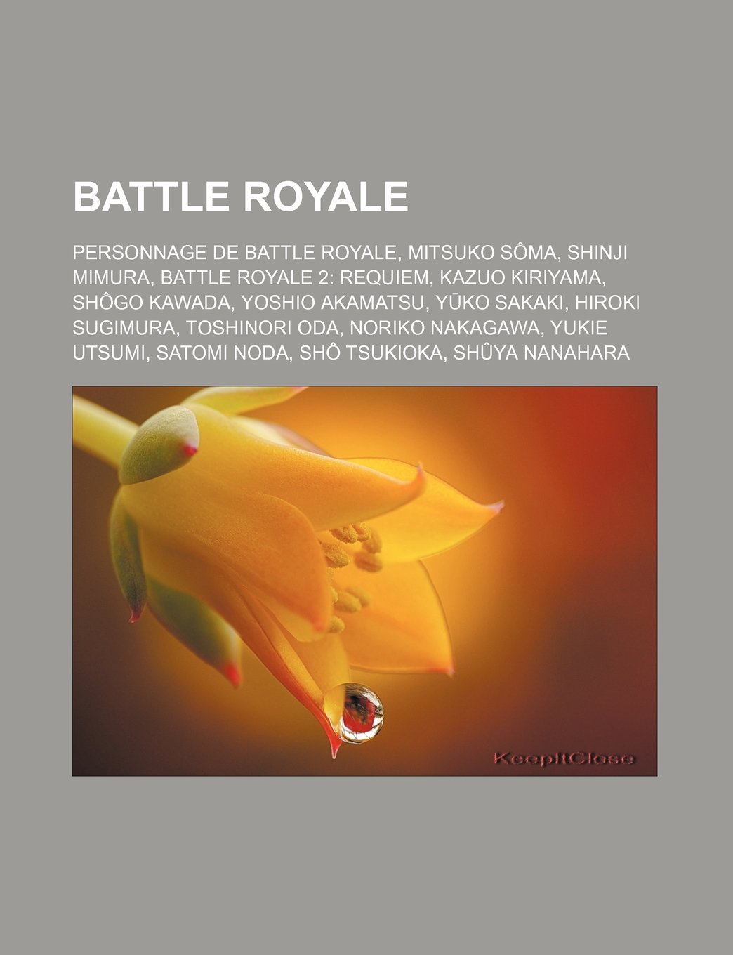 Amazon.co.jp: Battle Royale: Personnage de Battle Royale, Mitsuko Soma ...