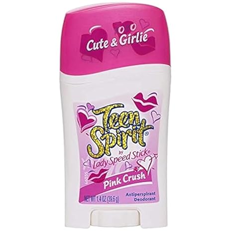 Amazon.com : Teen Spirit Anti-Perspirant Deodorant Stick, Pink Crush, 1 ...