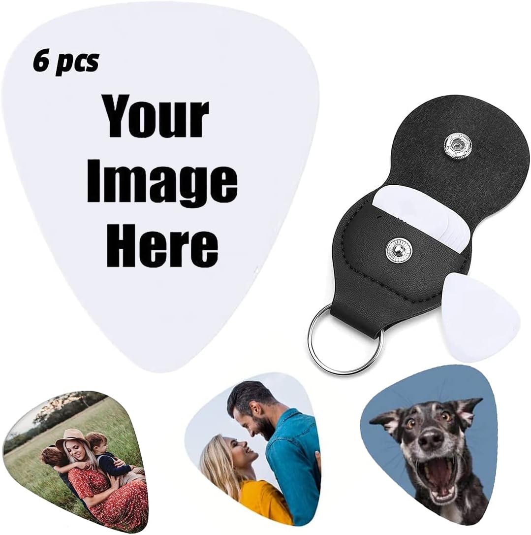 Amazon.com: Custom Personalized Guitar Picks Design Your Own Picture ...