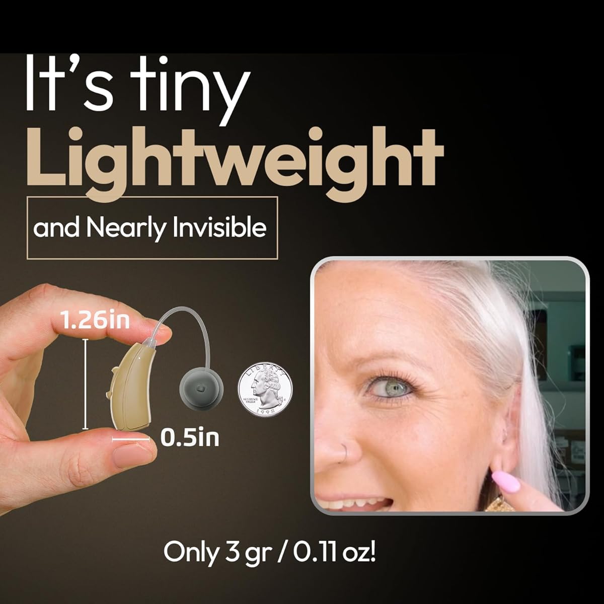 $17/mo - Finance [Earbium Pro-2024] Rechargeable Hearing Aids for ...