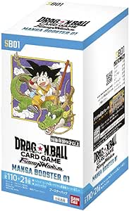 Amazon.com: Bandai Dragon Ball Super Card Game Fusion World Manga Booster Box 01 [SB01 ...