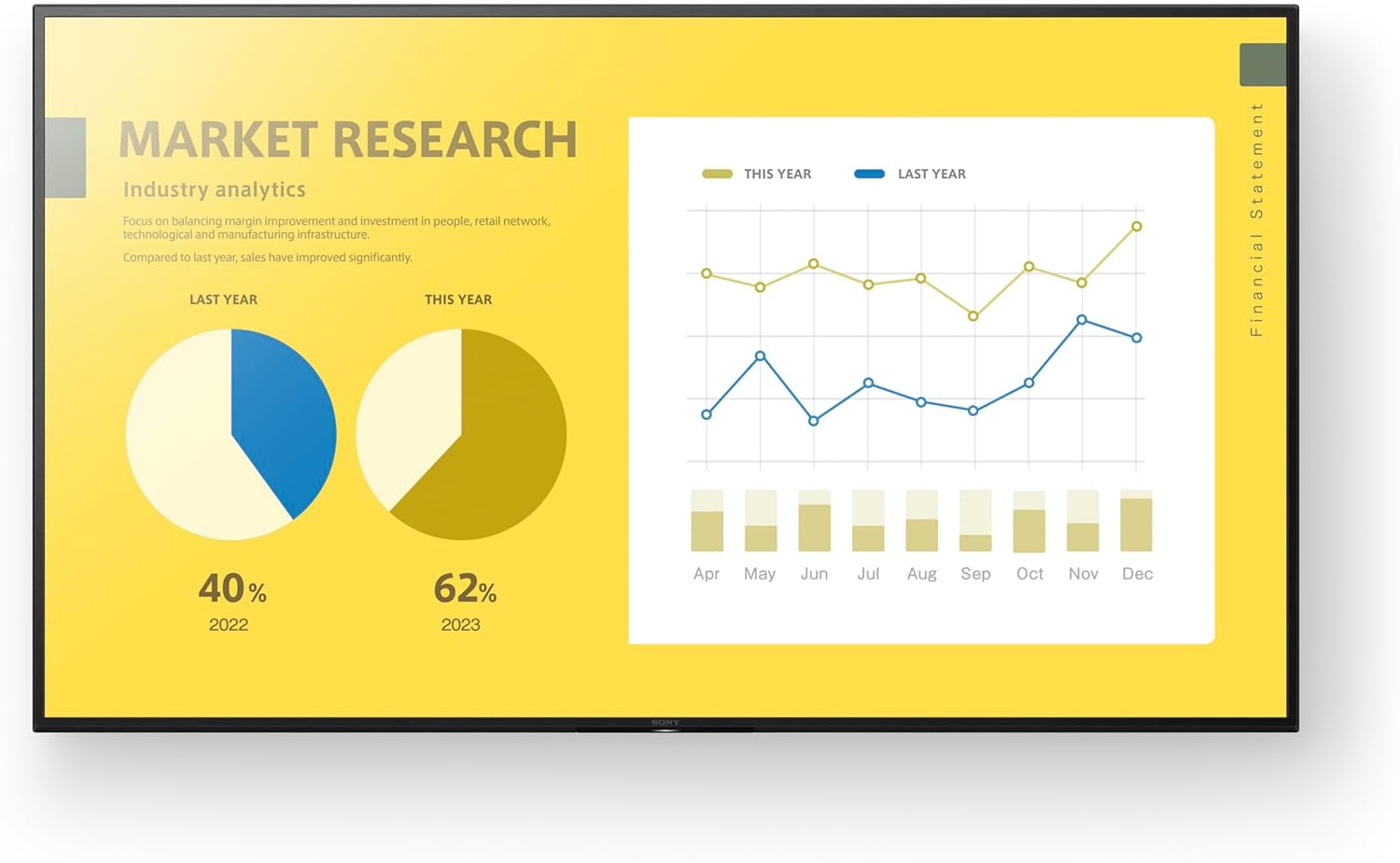 Sony Bravia Professional Displays FW-55EZ20L - EZ20L Series - 65" LED ...