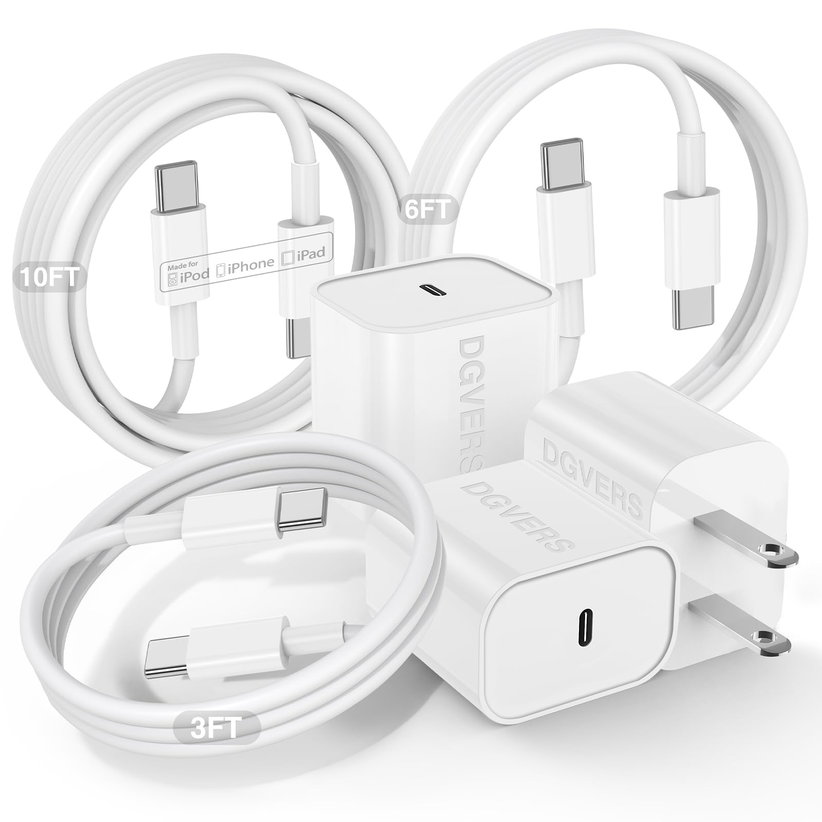 Amazon.com: DGVERS Fast Charger for iPhone 16 15 Charger Fast Charging ...