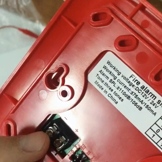 Watch Fire alarm siren 3 Tone Sound Horn Security on Amazon Live