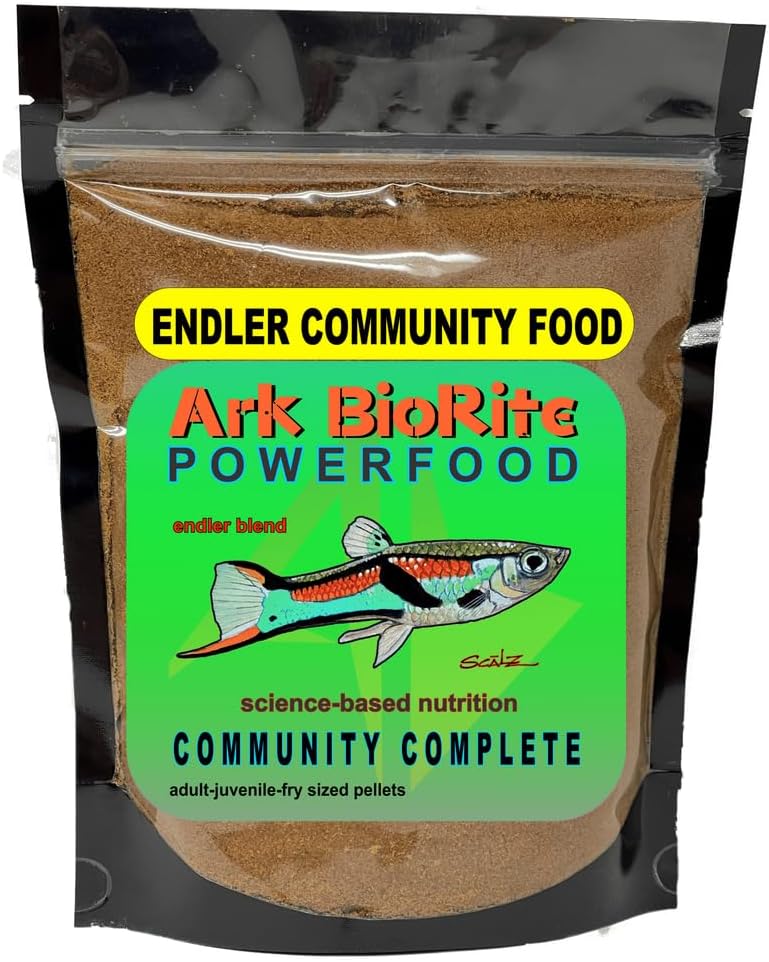 Amazon.com : Ark BioRite (2oz, Endler) Fish Food Species Specific - All ...