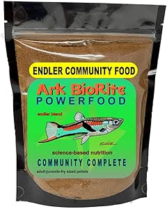 Amazon.com : Ark BioRite (2oz, Endler) Fish Food Species Specific - All ...