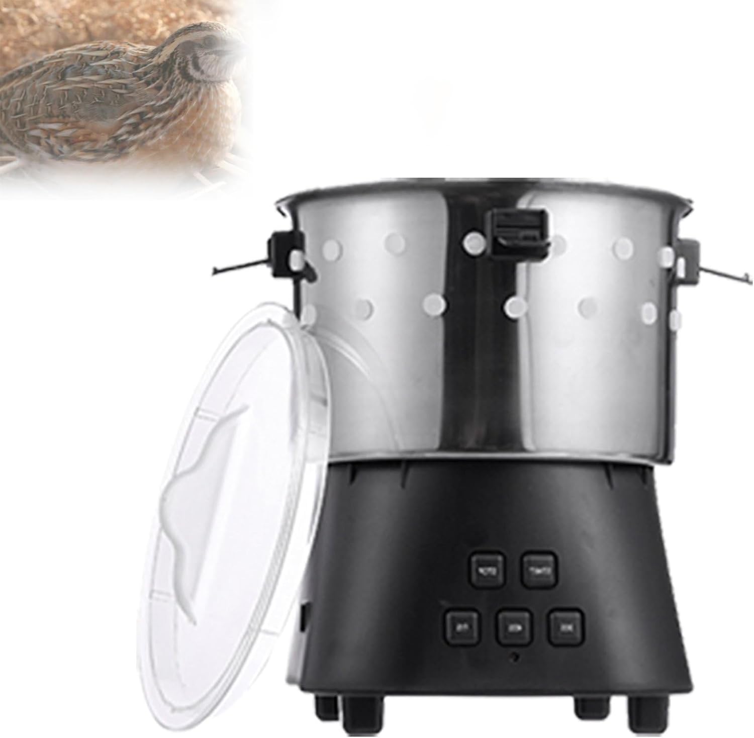 VzxCrue Stainless Steel Poultry Plucker Machine,15wchicken Plucking ...