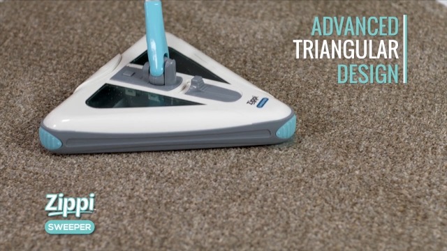 Watch Zippi Sweeper- Compact and Cordless Sweeper for Any Floor on ...