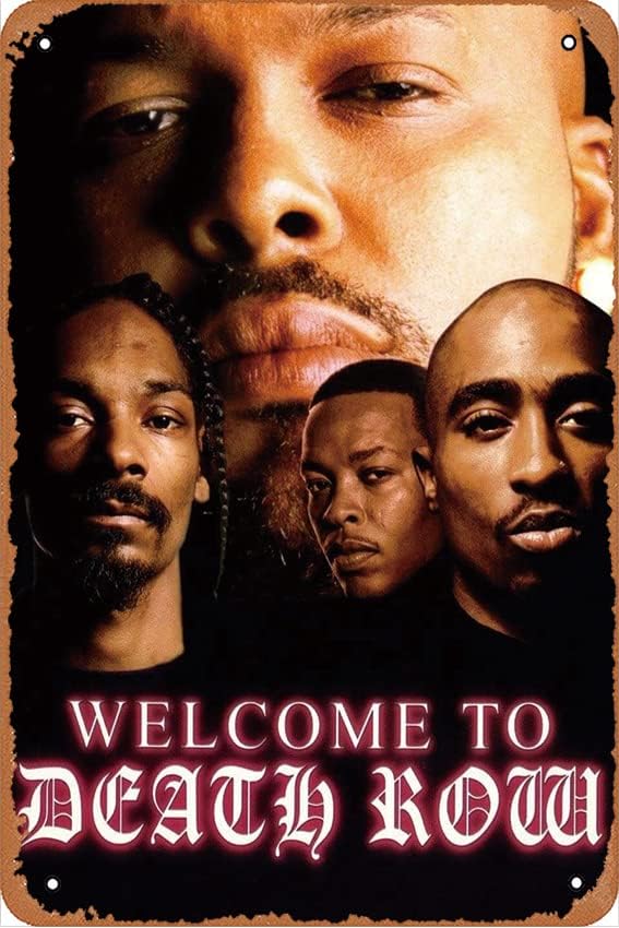 Amazon.com : Welcome to Death Row Film Movie Poster Retro Metal Tin ...