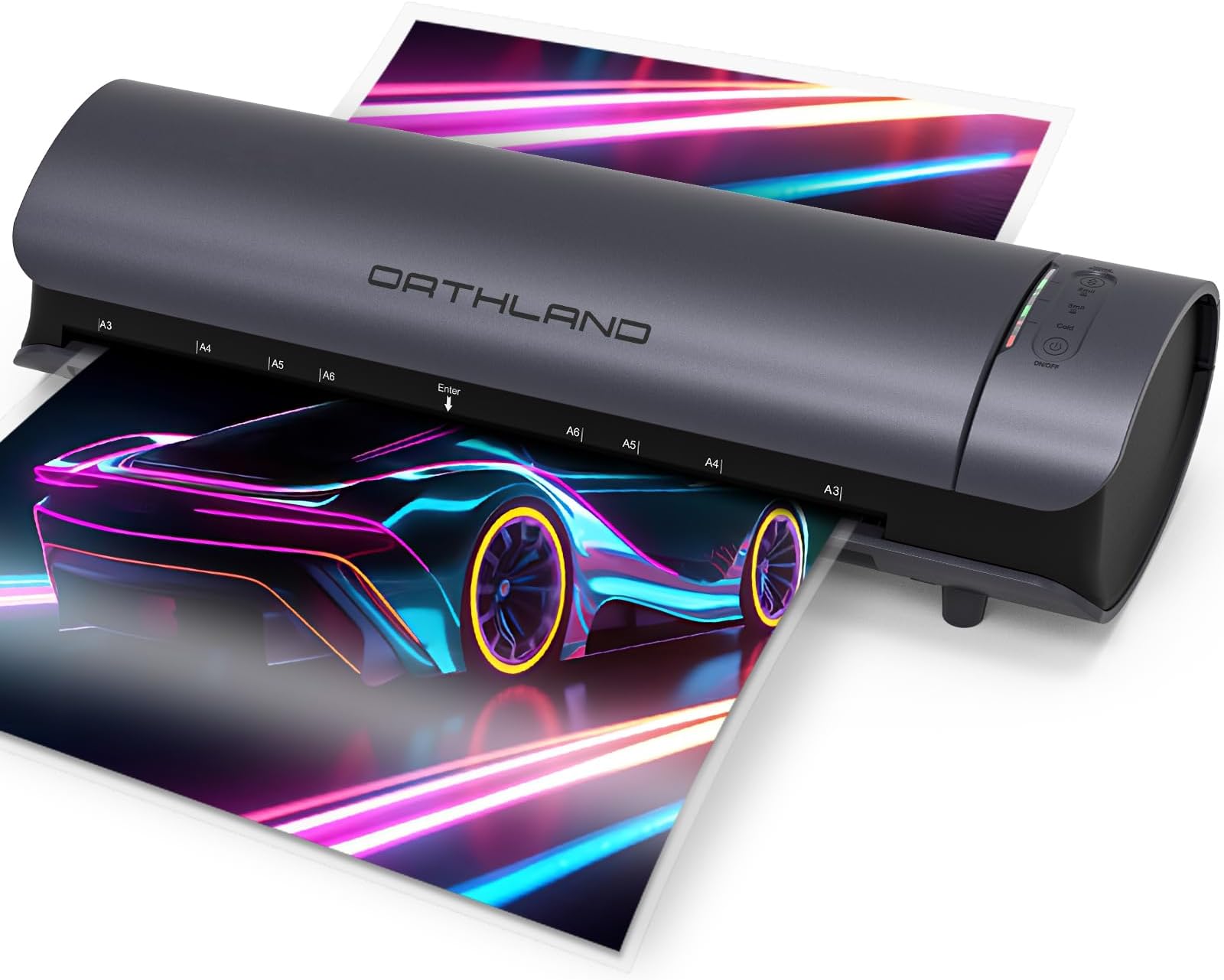 Orthland A3 Laminator with 30 Laminating Pouches, 9 in 1 Hot and Cold ...
