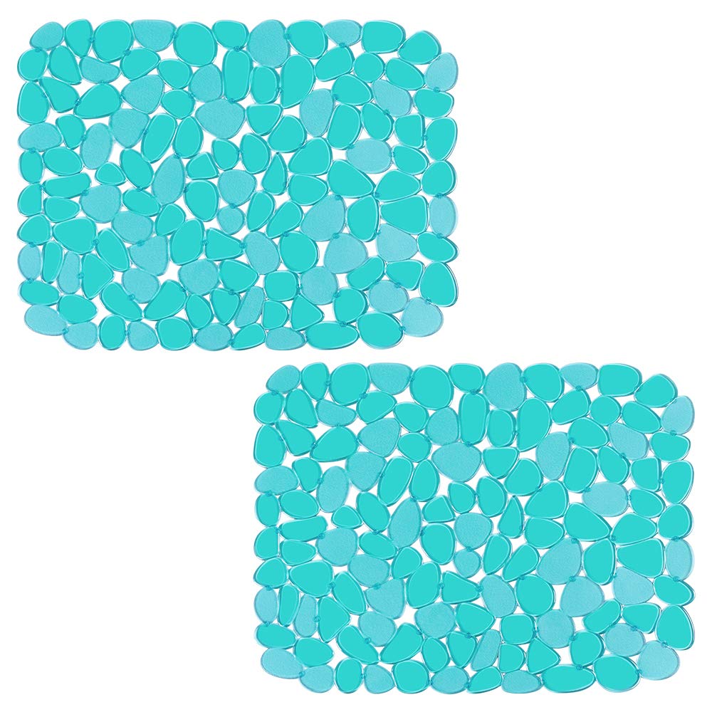 Amazon.com: Yolife Pebble Sink Mats for Stainless Steel Sink, PVC Sink ...
