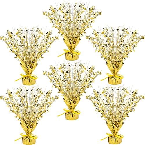 Amazon.com: Crowye 6 Pcs Metallic Foil Spray Centerpiece Patriotic ...