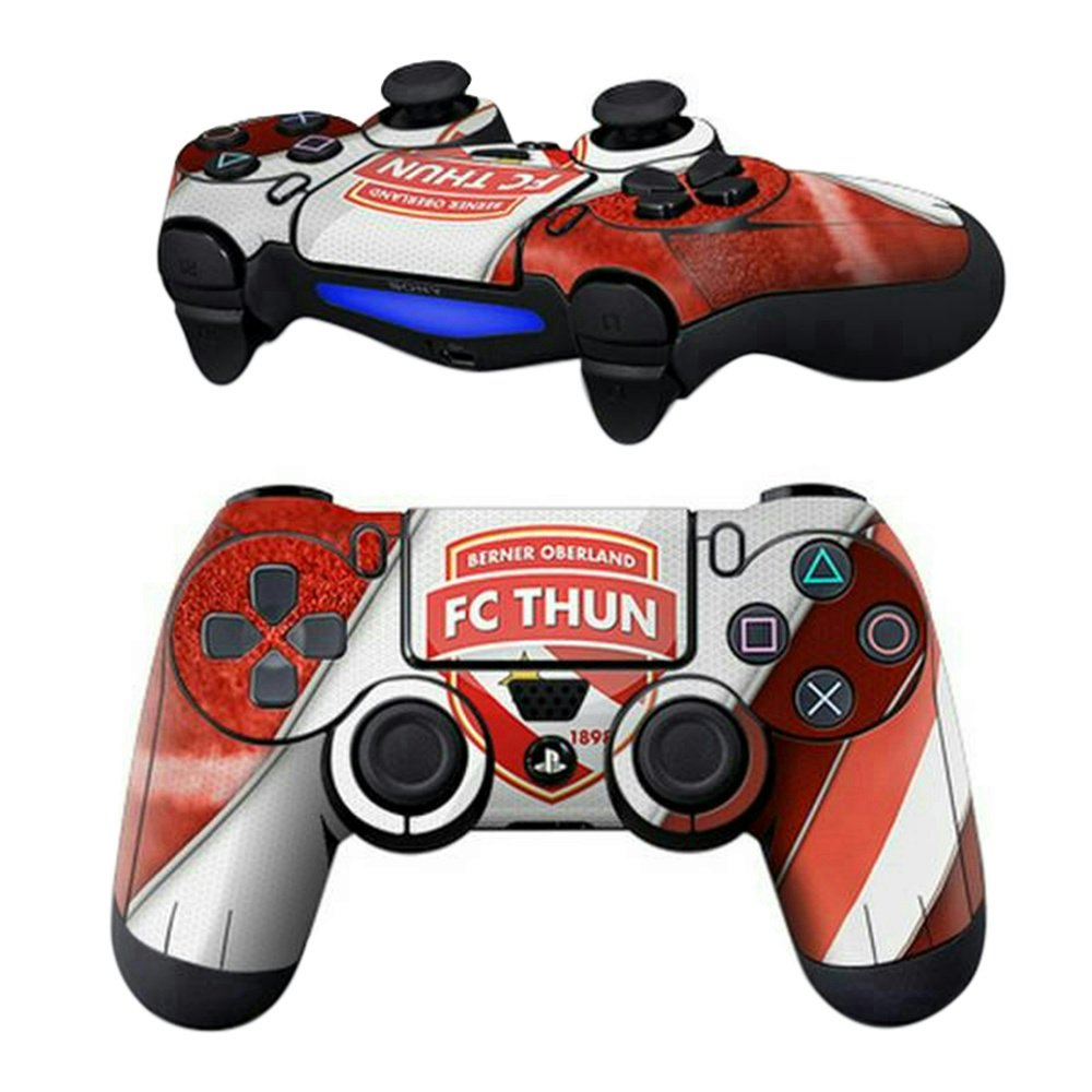 Modfreakz Pair Of Vinyl Controller Skins Red White Soccer Colors ...
