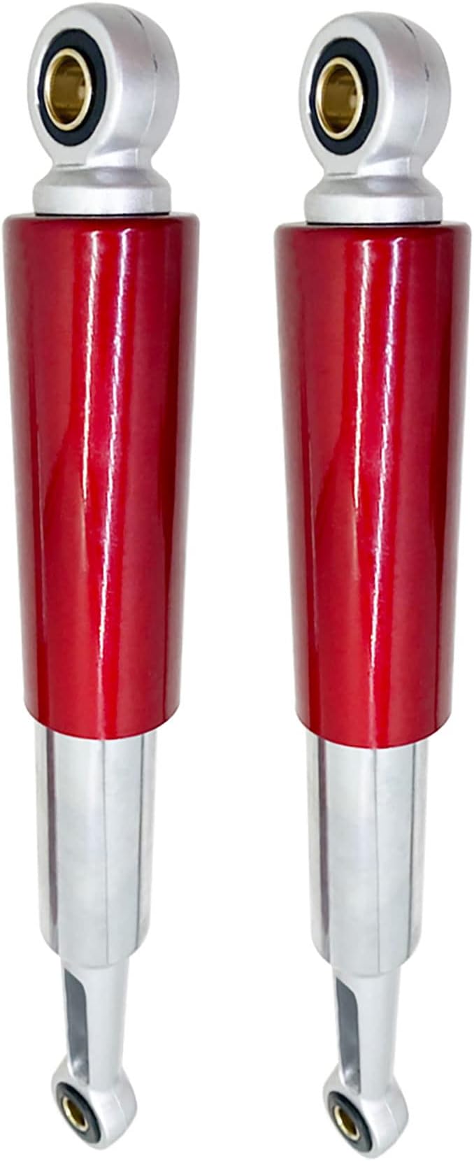Amazon.com: Chrome Rear Shocks Suspension - 335mm / 13 1/8" - Fits ...