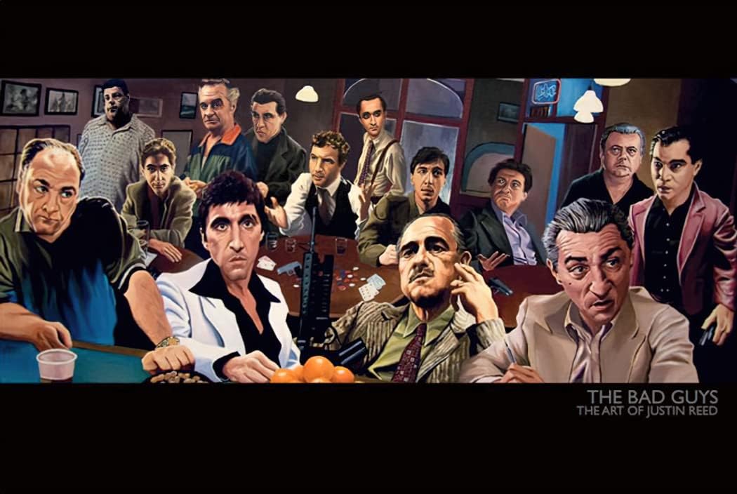 Amazon.com: The Bad Guys - The Art Of Justin Reed - Movie/Art Poster ...