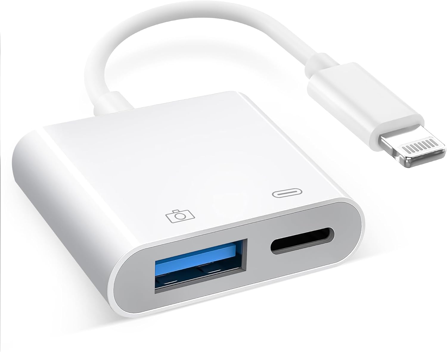 Amazon.com: [Apple MFi Certified] Lightning to USB Camera Adapter with ...