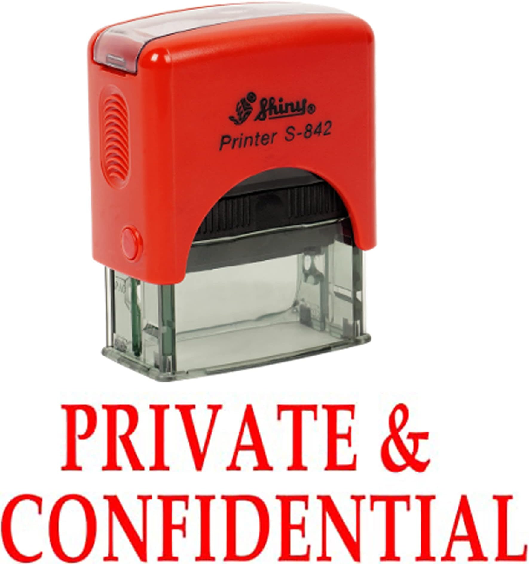 Printtoo Private & Confidential Self Inking Rubber Stamp Office ...