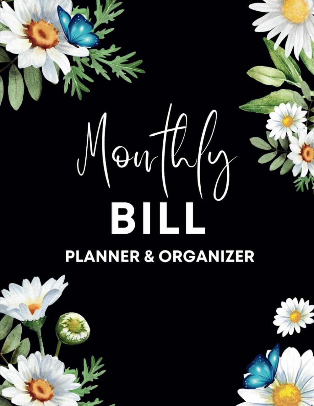 Amazon.com: Monthly Bill Planner And Organizer With Calendar: Bill ...