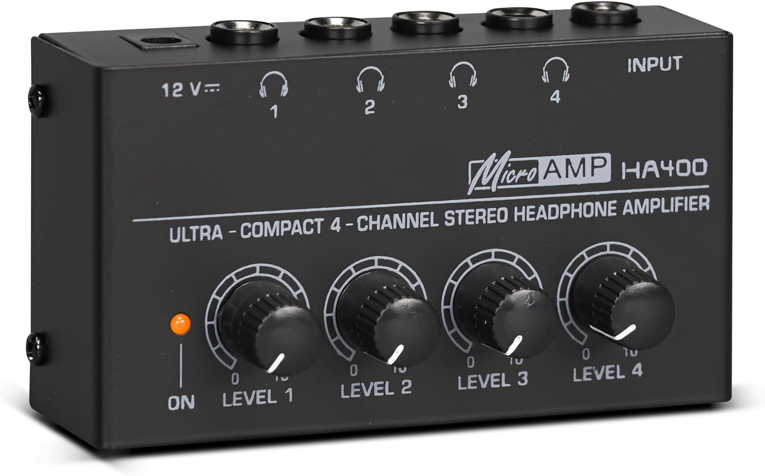 Amazon.com: Audio Express AXA40 Mini 4-Channel Headphone Amp with 1/4 ...