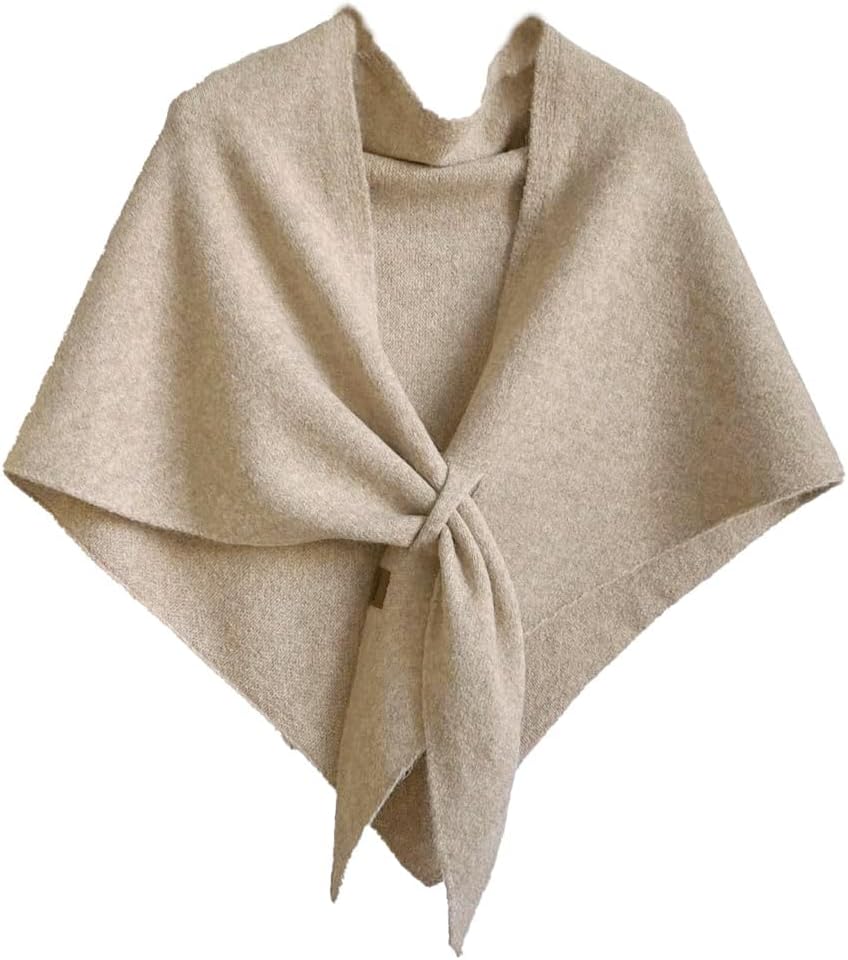 Winter Shawl Wraps Women Knitted Shawls and Wraps Cardigan Cape Wool ...