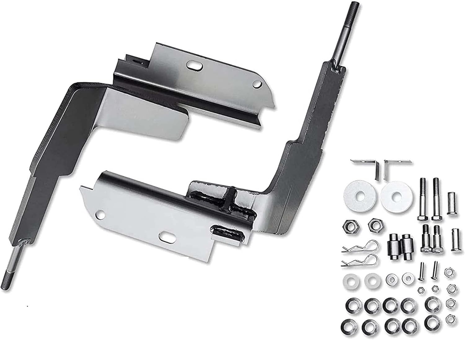 Amazon.com: KOZAK Bumper Deer Moose Brush Guard Brackets Mounting ...