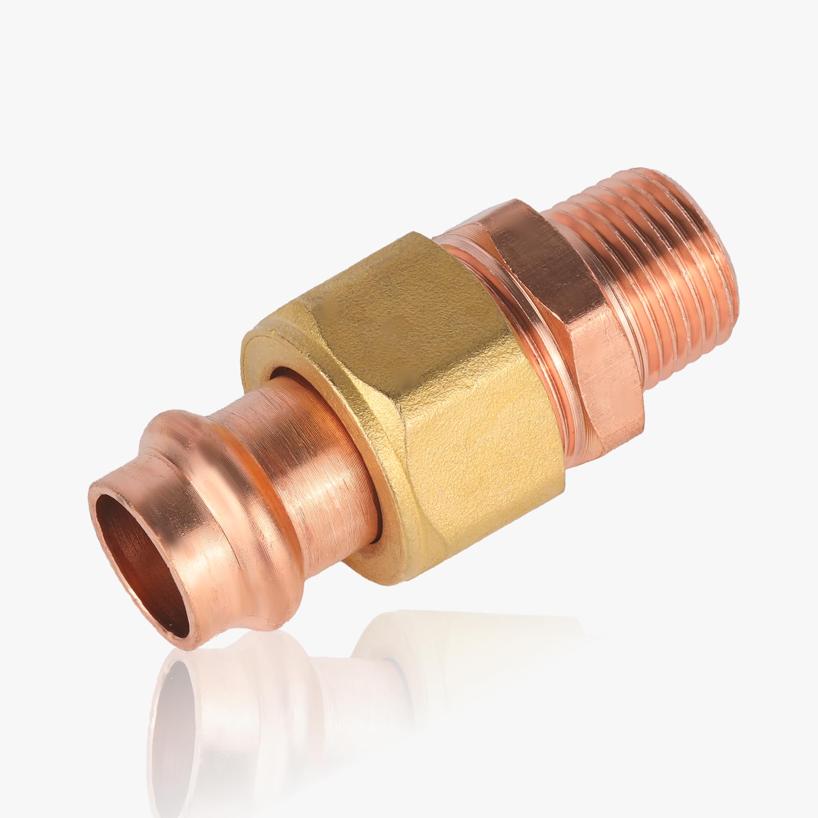 Amazon.com: EFIELD Copper 1-Inch Press X 1-inch Male Adapter Union For ...