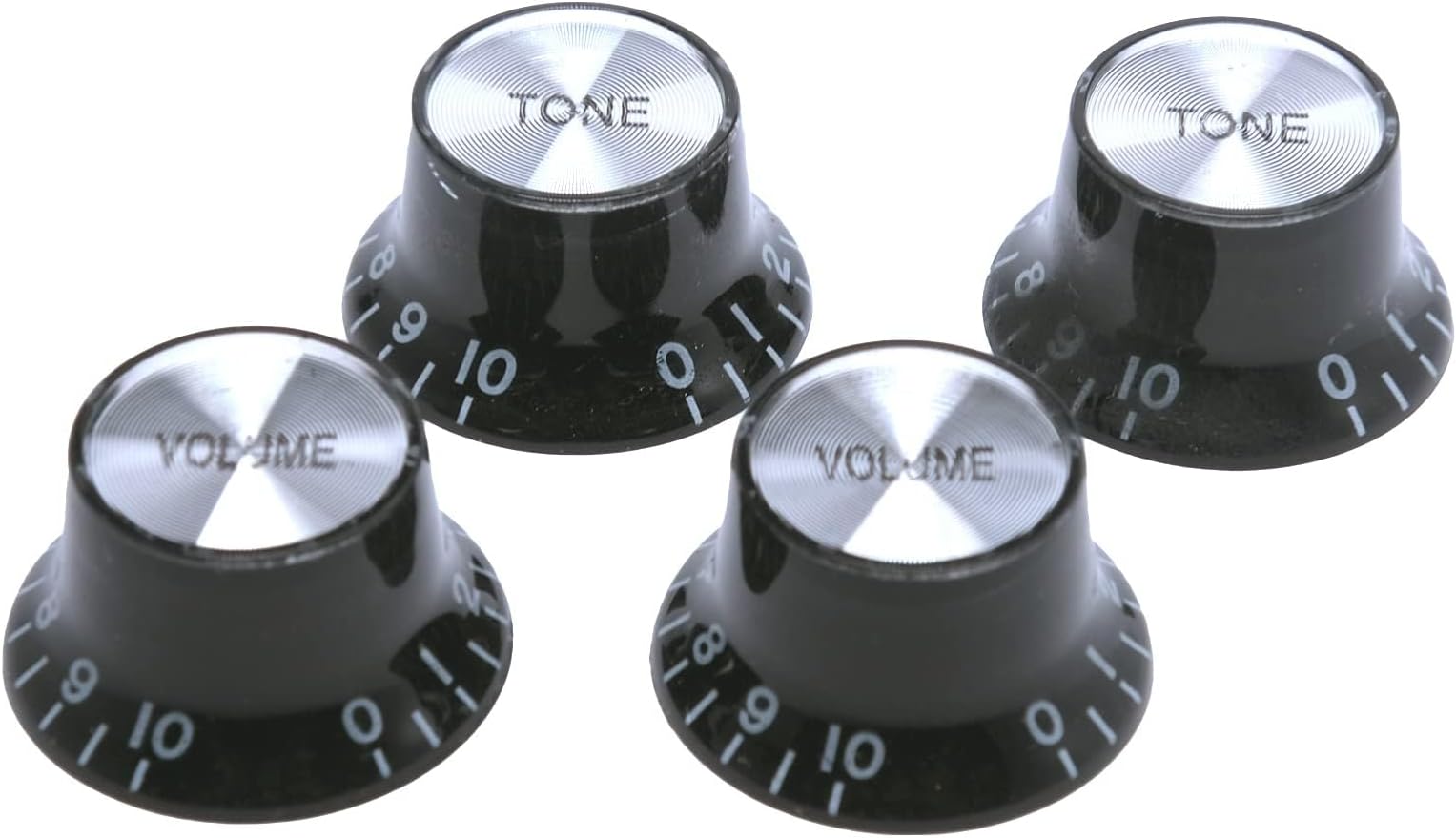 Amazon.com: Dopro 4pcs USA(Imperial) LP Guitar Bell Knobs 24 Fine ...