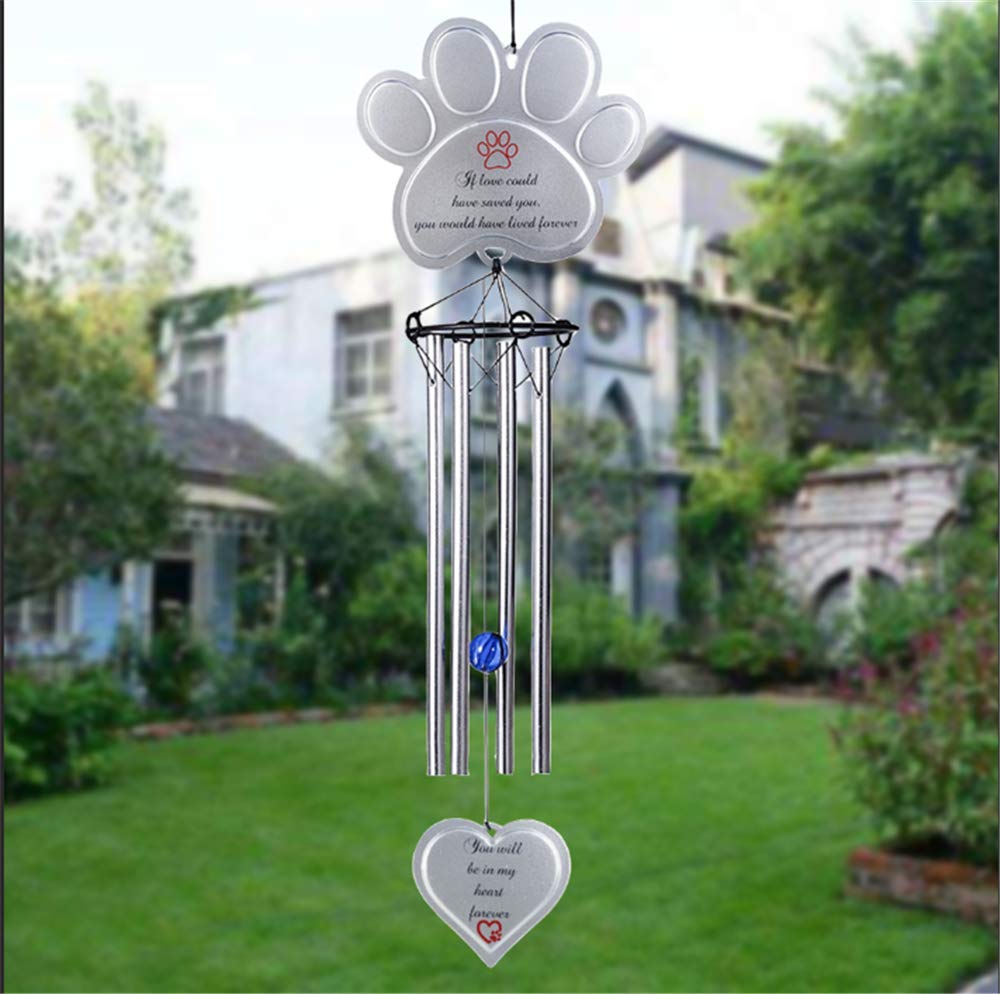 Amazon.com: Pet Wind Chimes Dog Wind Chimes Sympathy Pet Dog Loss Gifts ...