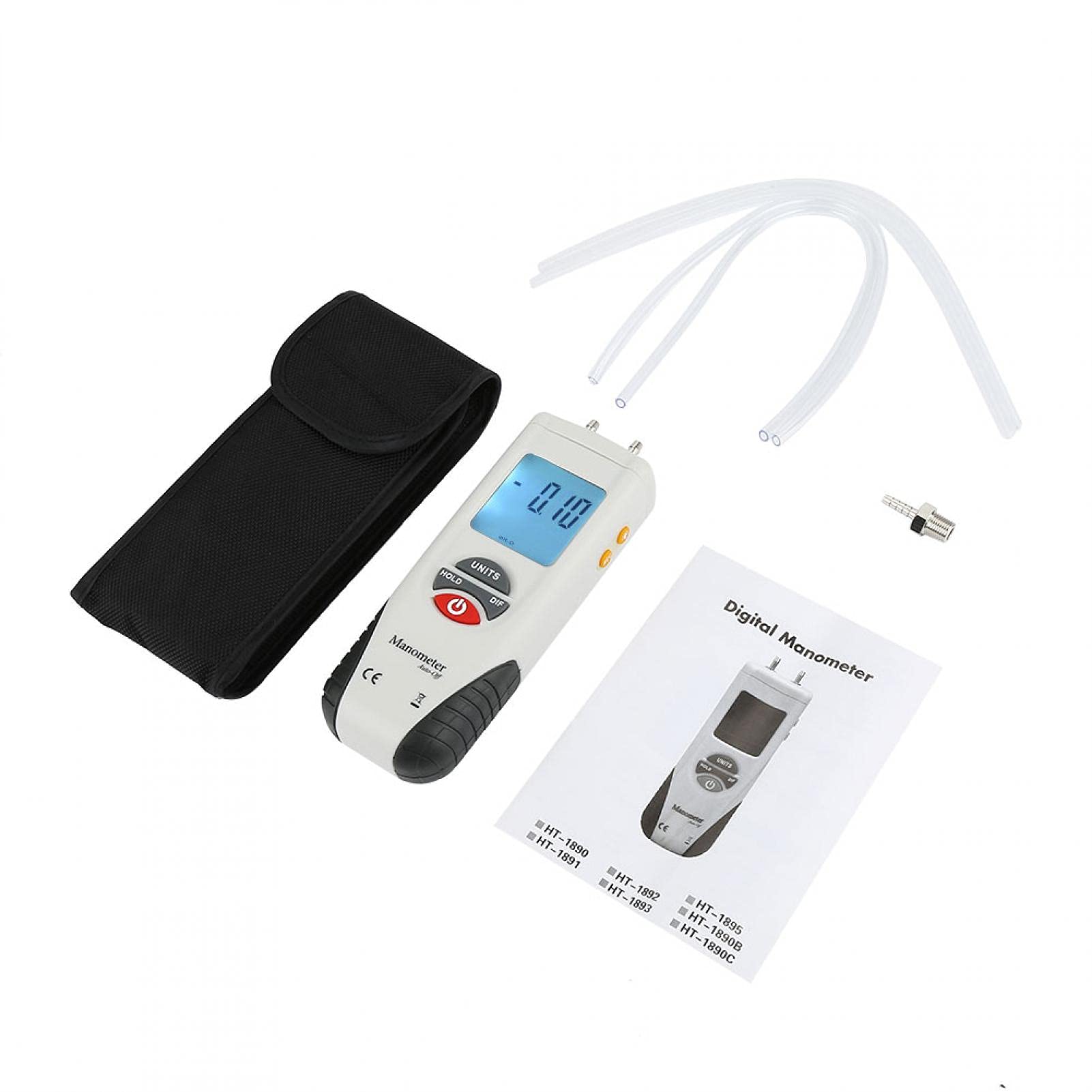 Buy Differential Gauge pressure unit indicator HT-1890 Digital ...