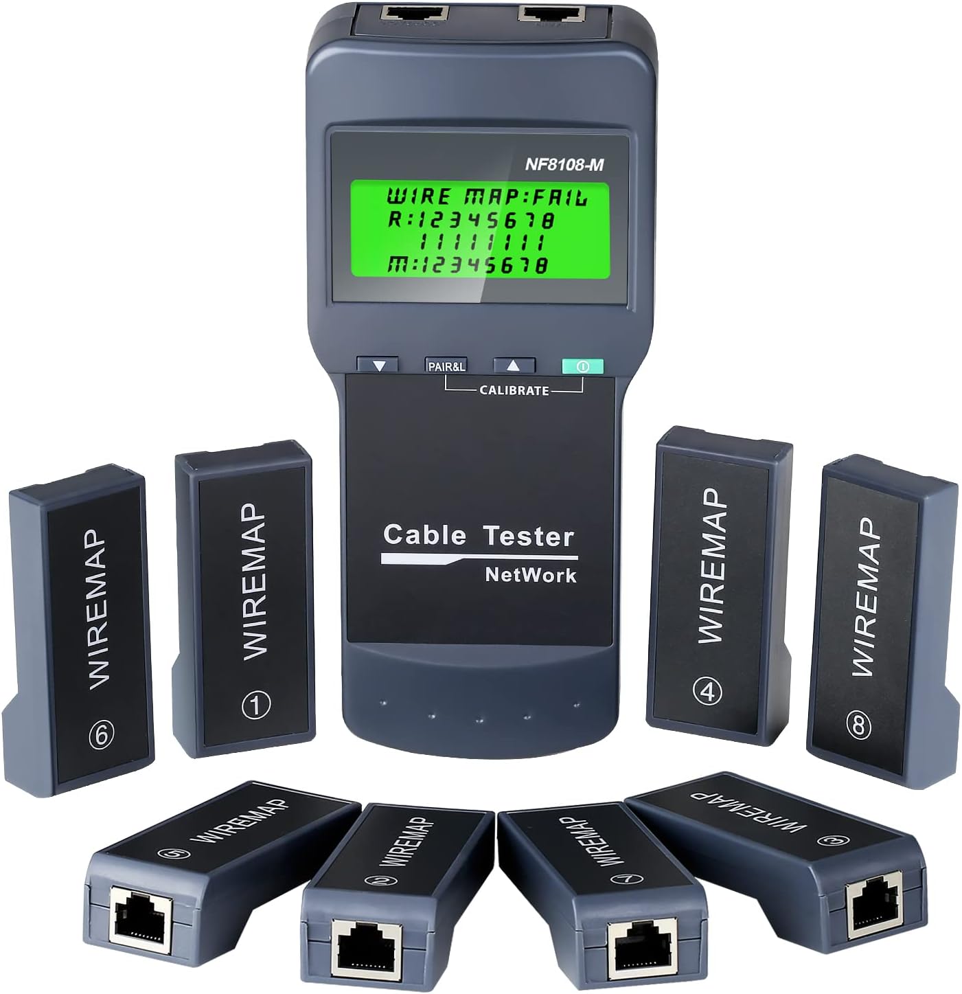 Cable Tester, LAN Scout Jr. 2 Ethernet Cable Tester for CAT 5e, CAT 6 ...