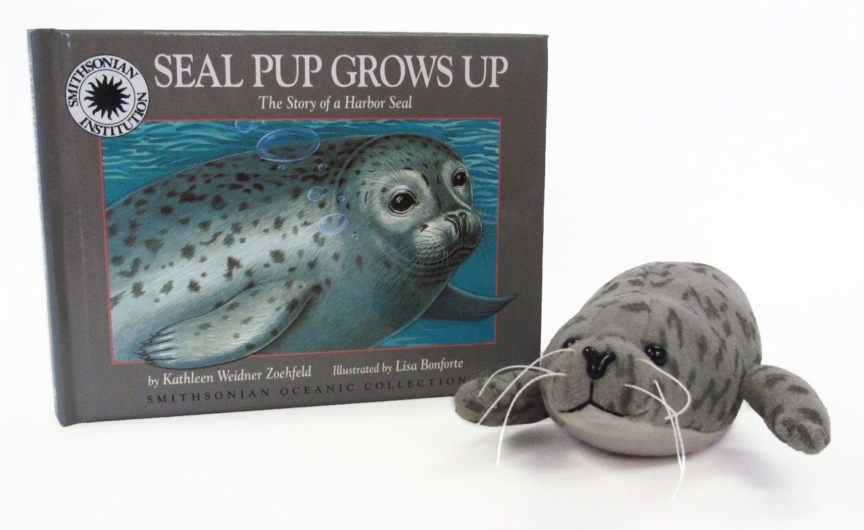 Seal Pup Grows Up Book & Toy Set : The Story of a Harbor Seal: Zoehfeld ...