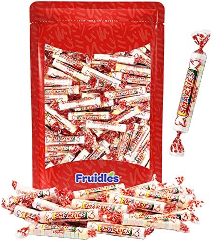 Amazon.com : Fruidles Classic Smarties Hard Candy Roll, Original 15 ...