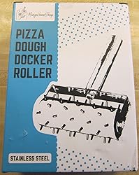 Amazon.com: Professional Pizza Dough Docker Roller – Stainless Steel ...