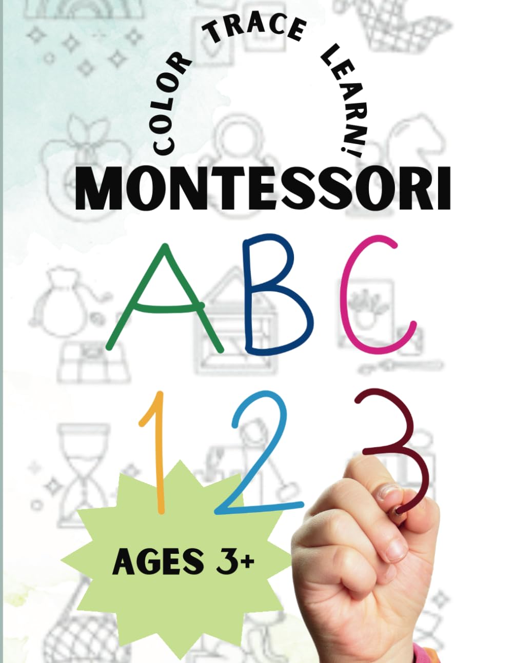 Montessori ABC 123 Color Work Book: Summerlin, Amy: 9798884684980 ...