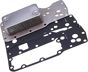 Amazon.com: Jeimgrso Oil Cooler 3959031 Compatible with Cummins Engine ...
