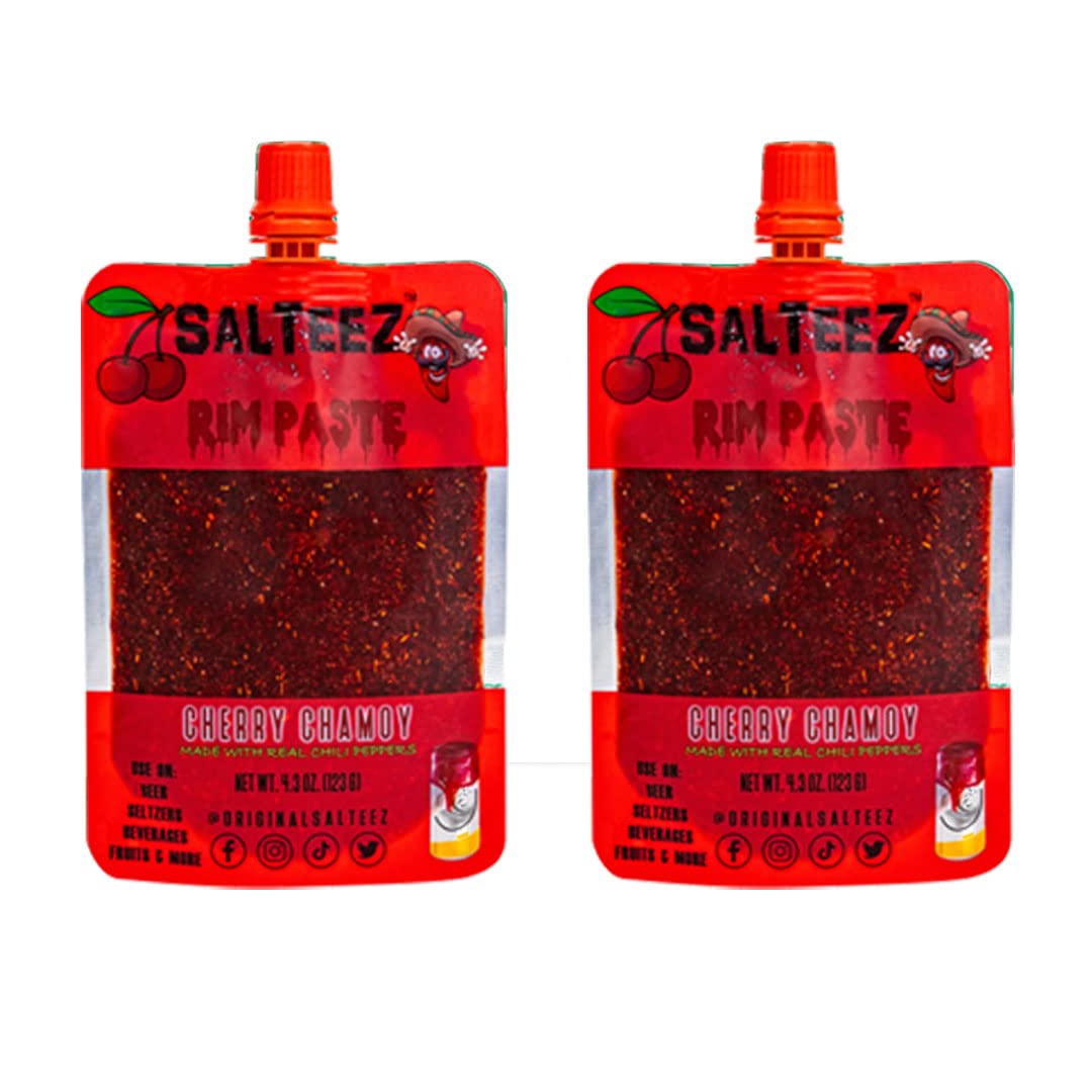 Amazon.com: Salteez Rim Paste - Cherry Chamoy Rim Paste for your Beers ...