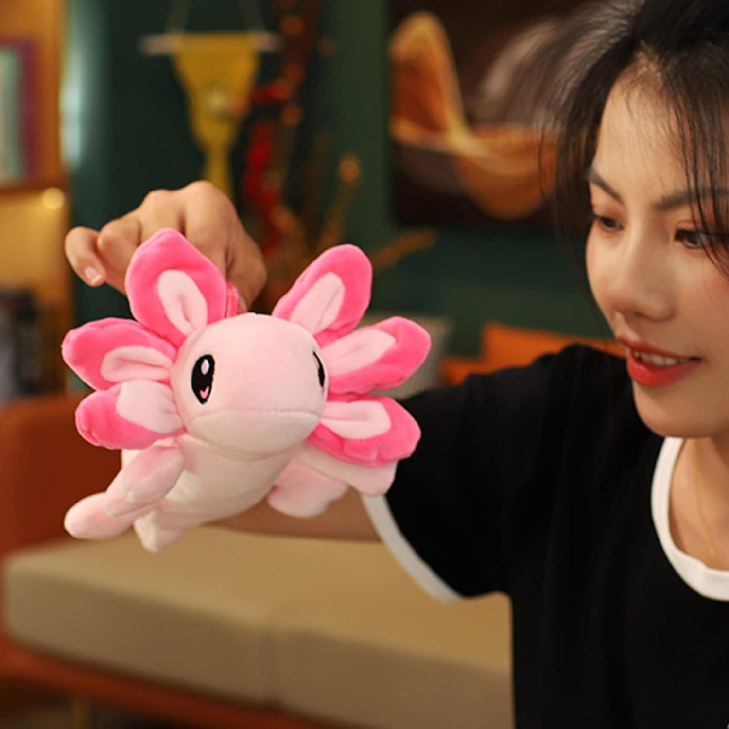 Buy Axolotl Plush Pillow Axolotl Stuffed Animal Toy ,11.8 Salamander ...