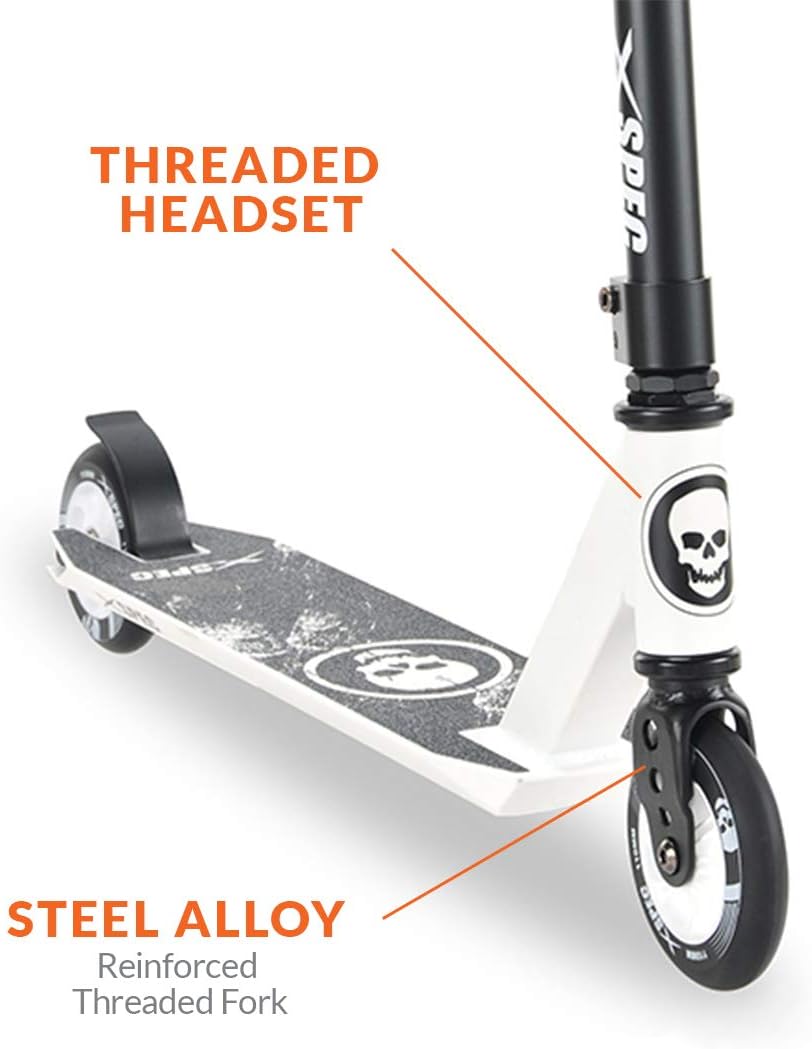 Xspec Pro Stunt Kick Trick Scooter con cubierta de aluminio fuerte ...